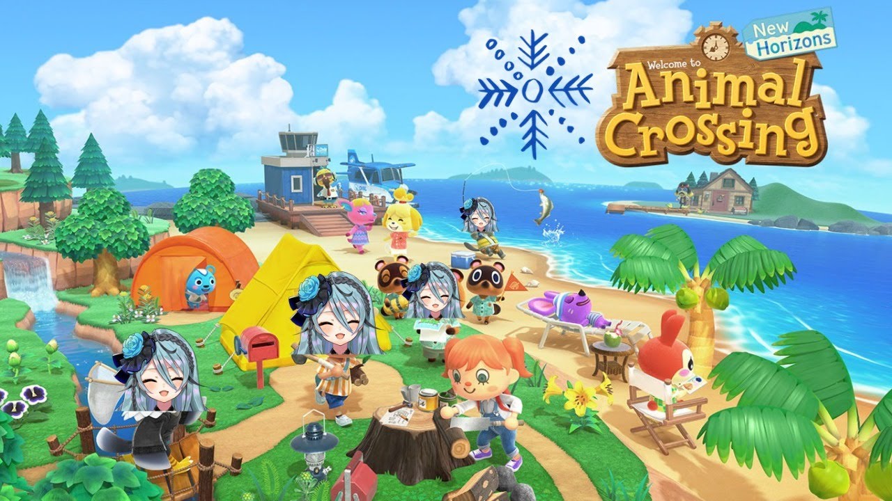 [ACNH] winter animal crossing 모동숲 - YouTube
