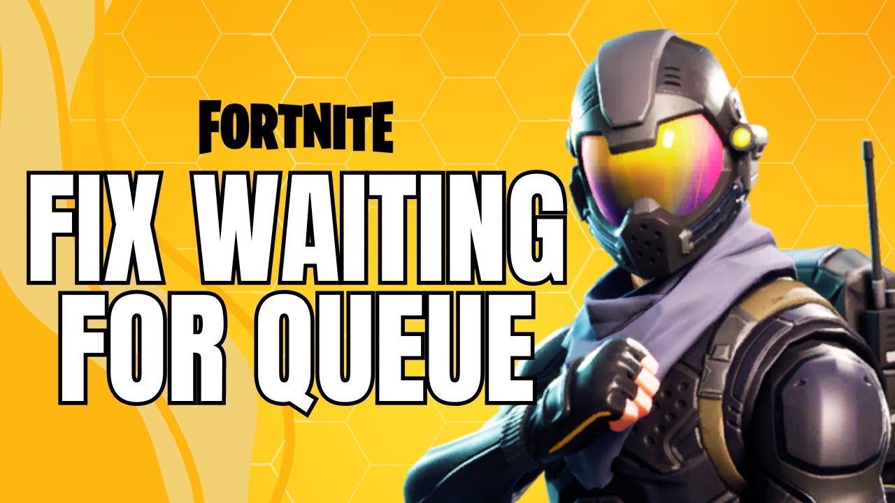 How To Fix Fortnite Waiting For Queue (2024) Easy Method - YouTube