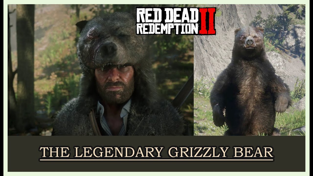 The Legendary Grizzly Bear | Red Dead Redemption 2 - YouTube