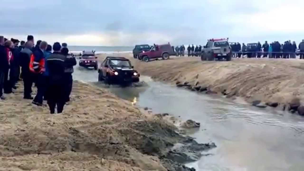 Nissan Patrol crazy off road in sand and water 4x4 - YouTube