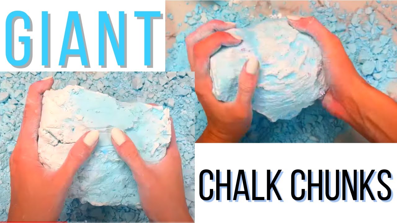 CRUSHING GIANT REFORM CHALK CHUNKS - YouTube