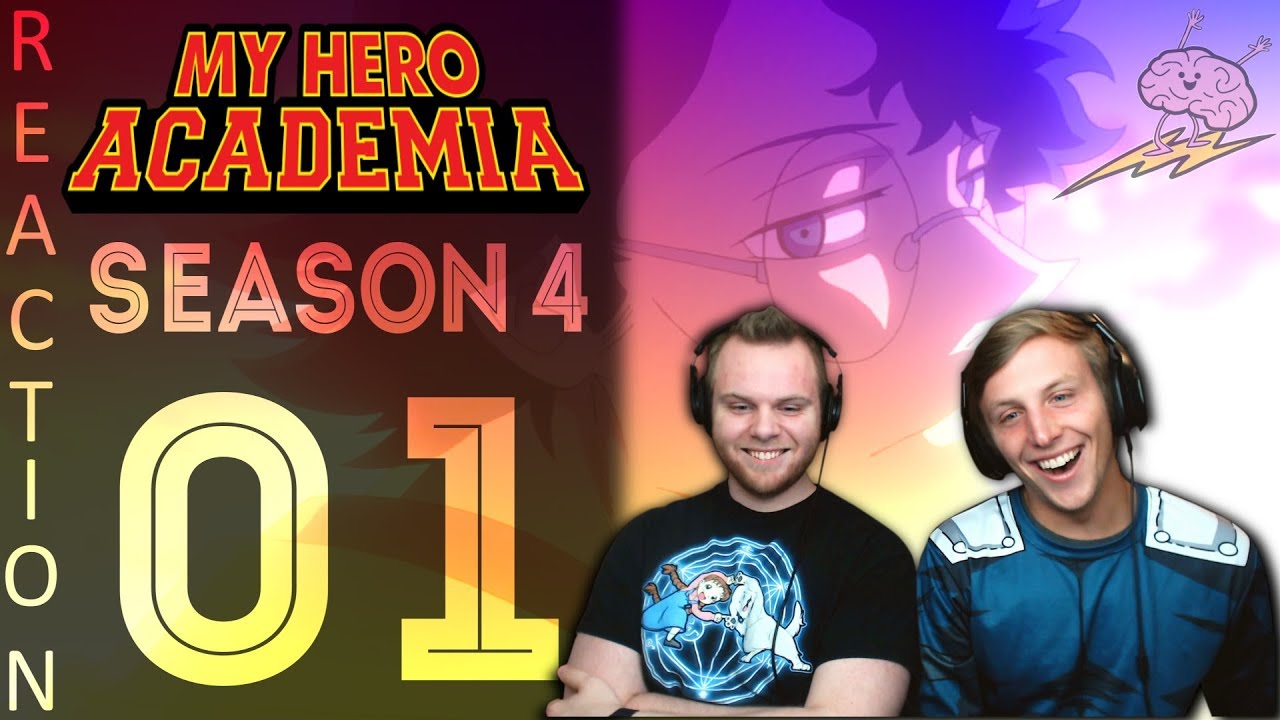 SOS Bros React - My Hero Academia Season 4 Episode 1 - Best MHA Recap ...