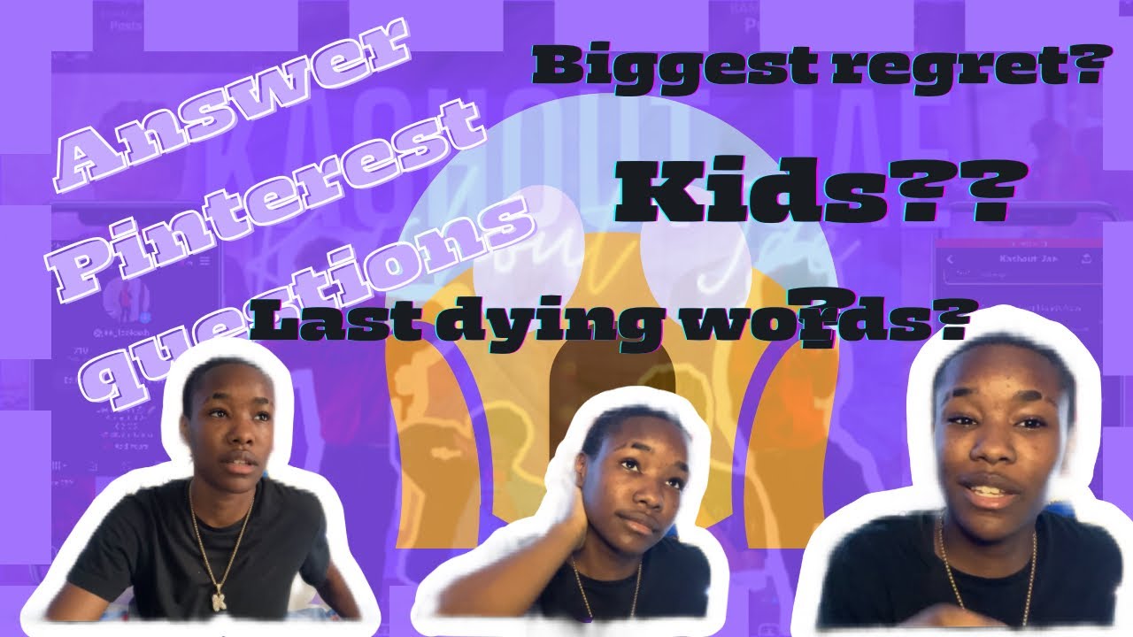 Answering Pinterest questions 🤦🏽‍♀️ - YouTube