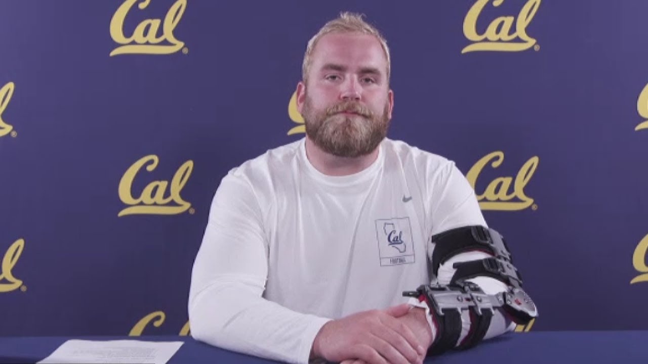 Cal center Matthew Cindric discusses his season-ending injury (9.20.23 ...
