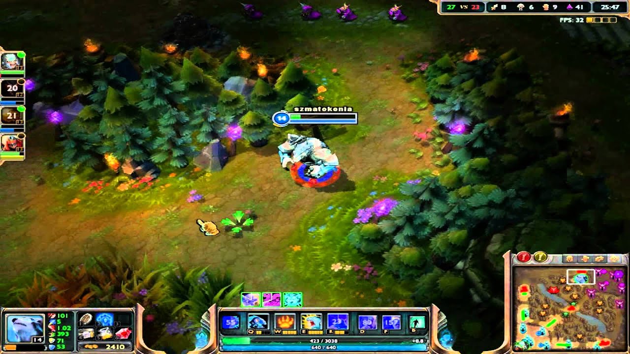 Volibear funny moment in jungle - YouTube