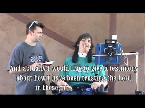 Brandon Maya's Testimony with captions - YouTube