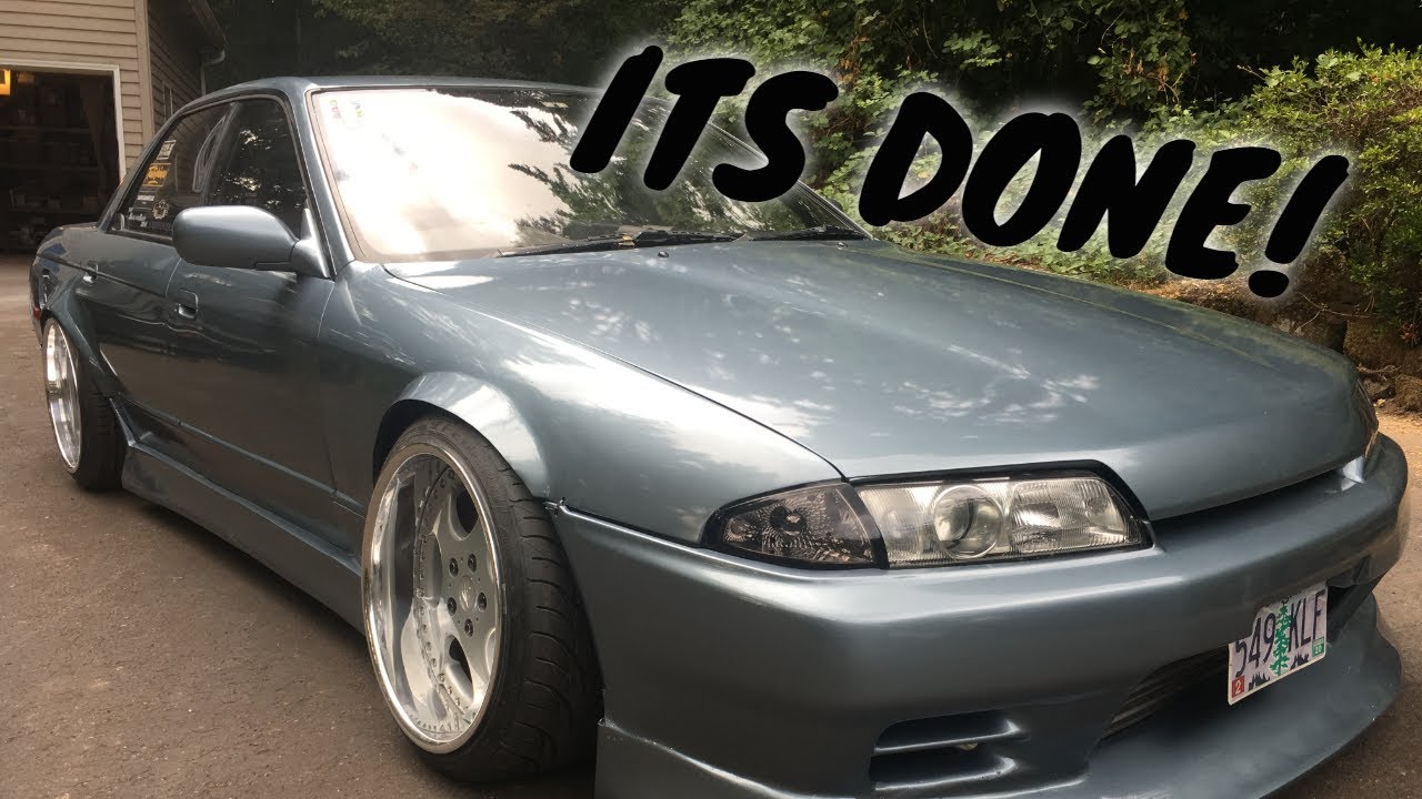 Painting the R32 Skyline!! SUPER D PREP! - YouTube