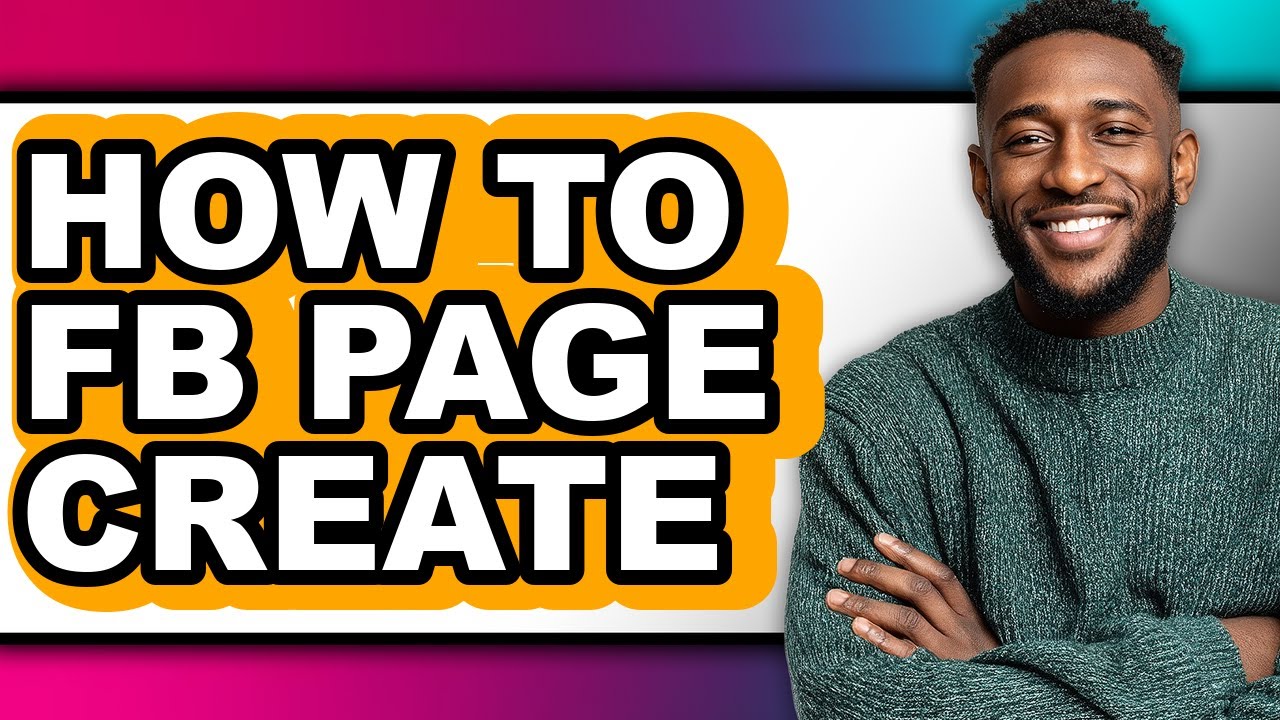 How to Fb Page Create (easy Method) - YouTube