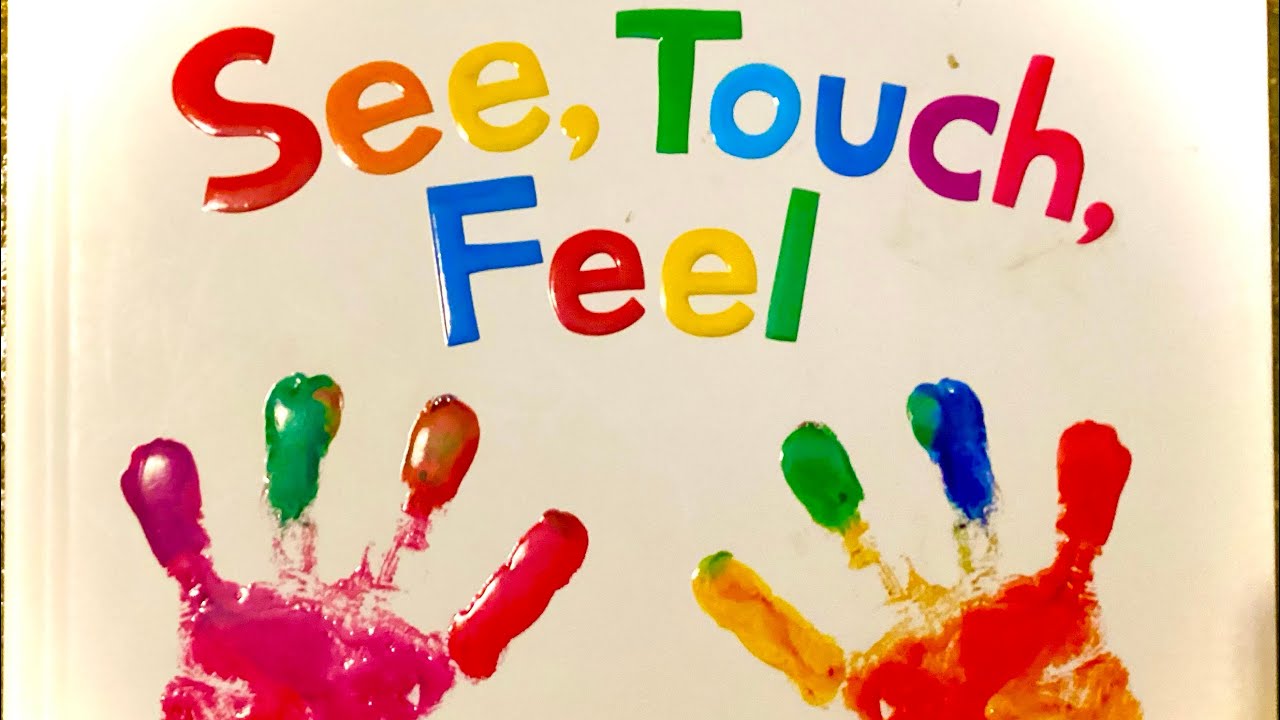 🖐️🖐🏼🖐🏾 SEE, TOUCH, FEEL | Preschool Learning | Bilingual | Read Aloud ...
