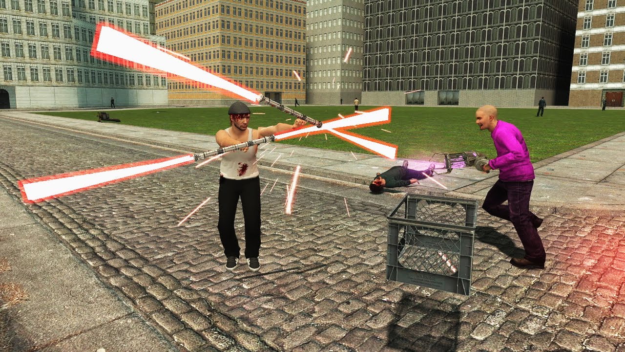 VR Garry's Mod Lightsabers - YouTube