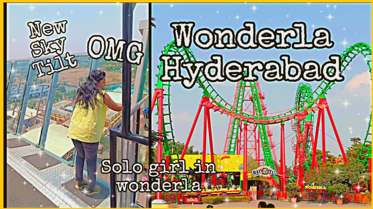 Wonderla, Hyderabad, May 2024 / New attractions - Sky Tilt, Fish pond ...
