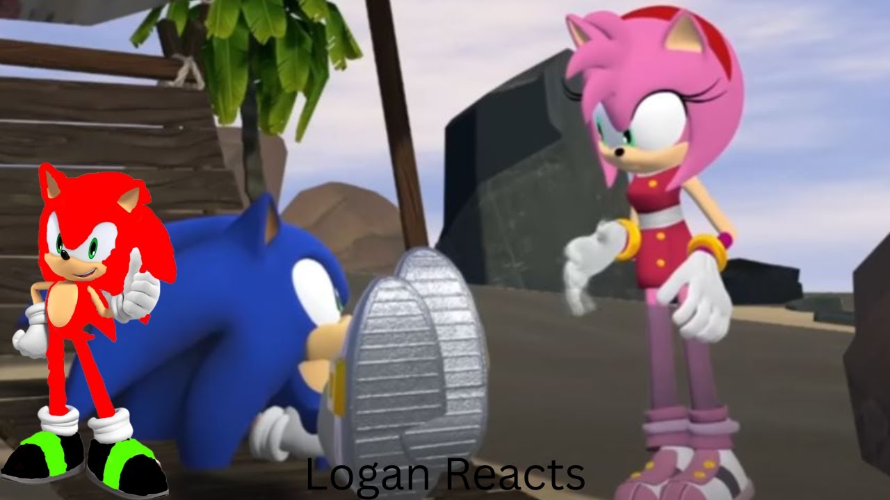 Logan Reacts to Sonic meets Boom Amy in Vrchat - YouTube