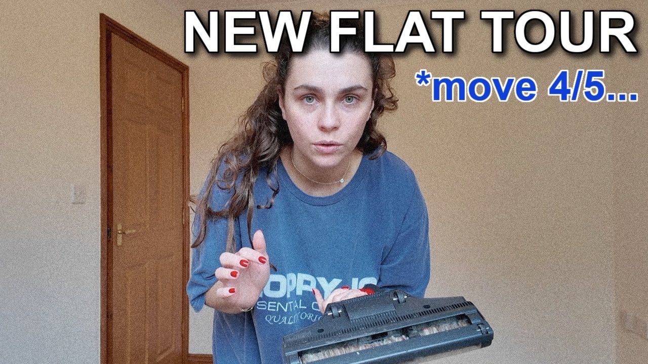 MOVING AGAIN? My *NEW* flat tour - move 4/5 in 14 months - YouTube