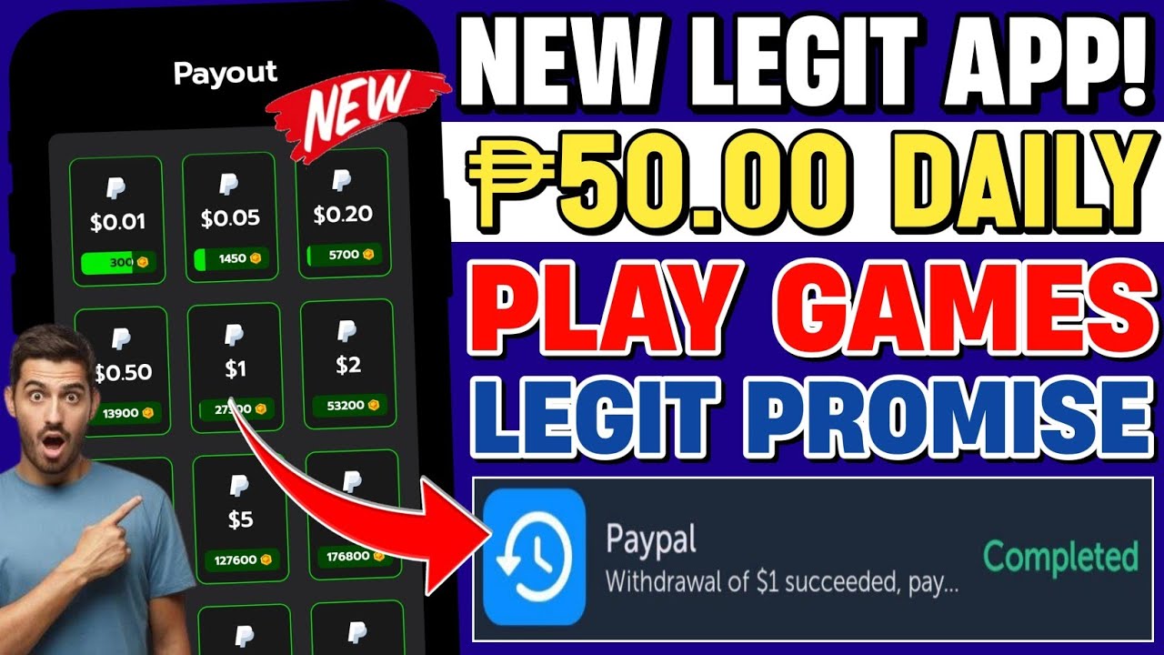 NEW LEGIT APP! KUMITA NG ₱50.00 DAILY SA PAGLALARO LANG WALANG PUHUNAN ...