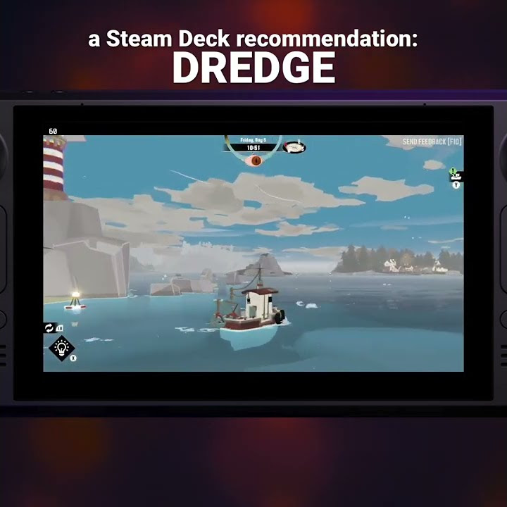 Steam Deck recommendation: DREDGE - 2023 Exploration RPG #shorts #steamdeck #gamingvideos # ...
