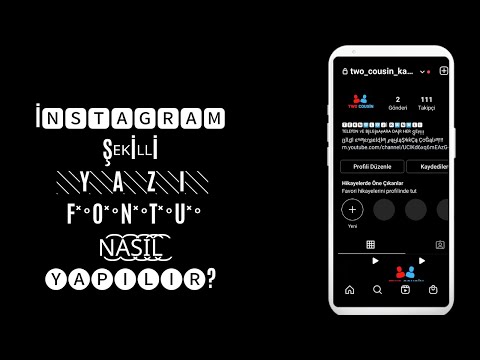 İNSTAGRAM BİYOGRAFİ ŞEKILLİ YAZI NASIL YAZILIR?