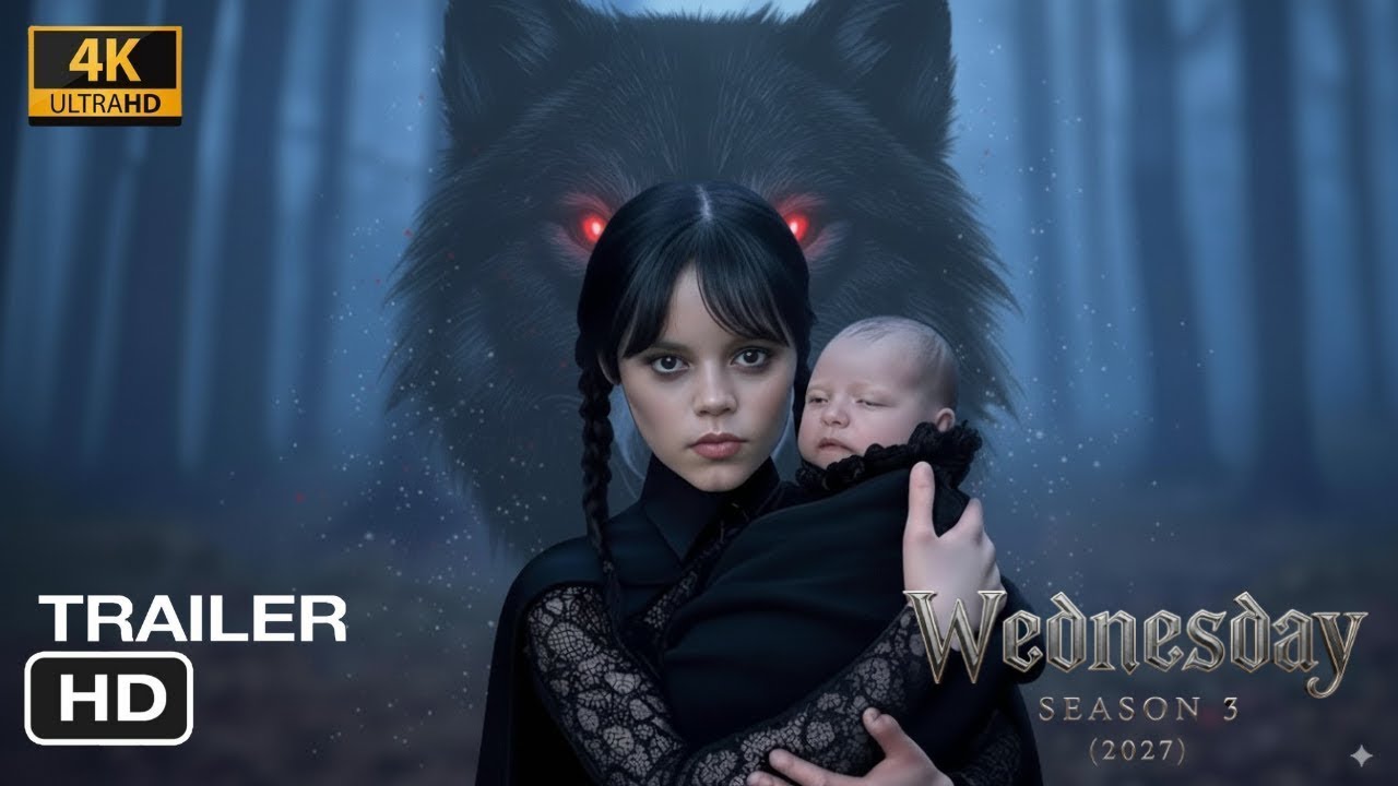 WEDNESDAY SEASON 3 (2027) - Official Trailer Teaser | Jenna Ortega | 4k ...