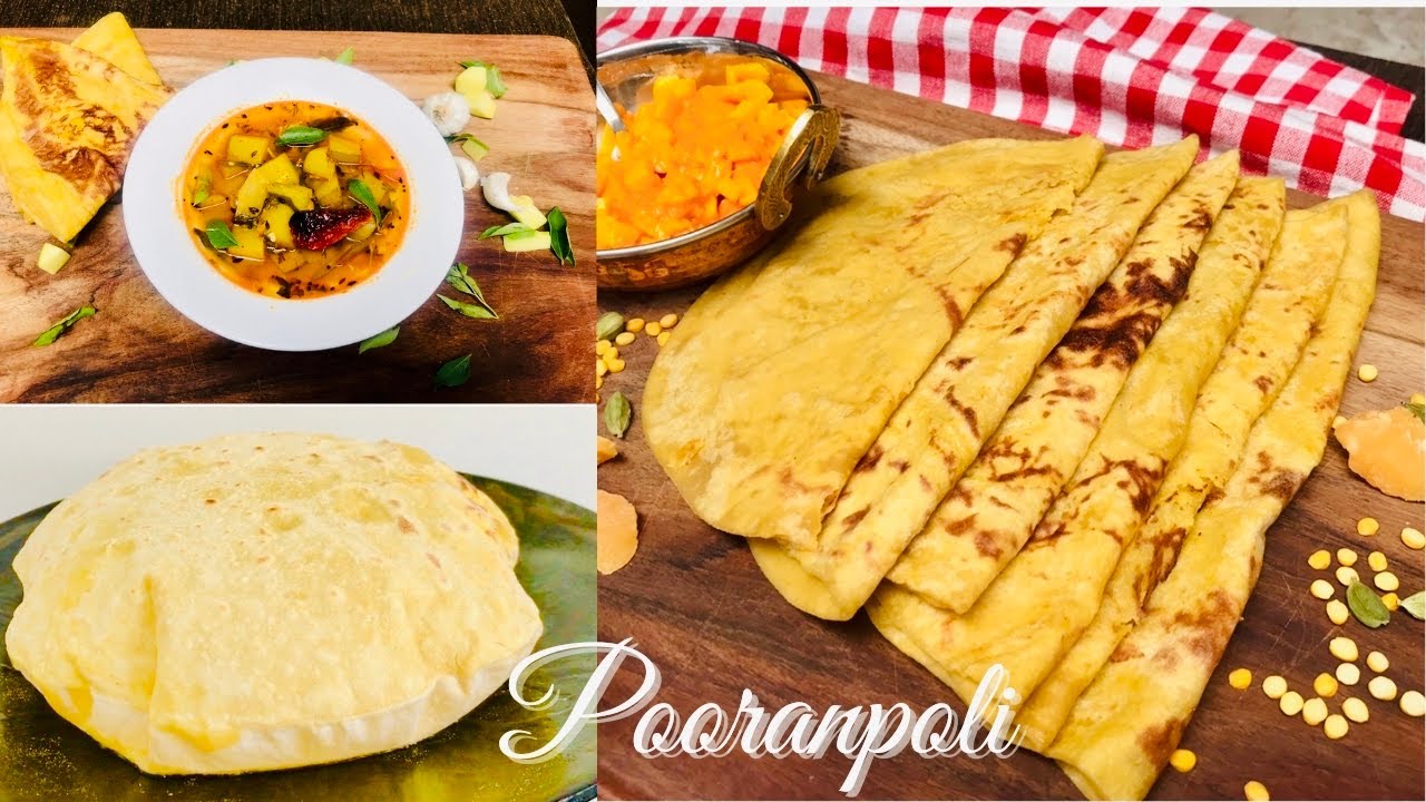 POORANPOLI and KATACHI AMTI For BEGINNERS For Gudi PADVA Viju's Eat in ...