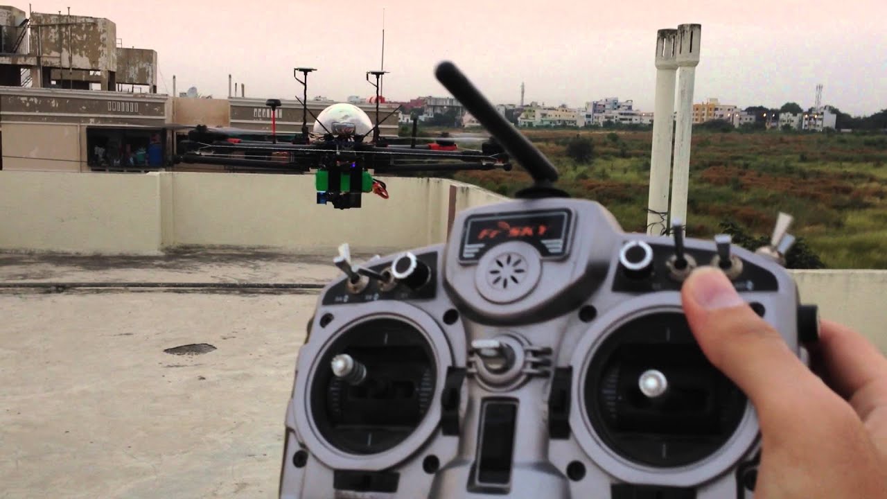 Tarot 650 Hybrid with 650pro Arms and Retractable Landing Gear - YouTube