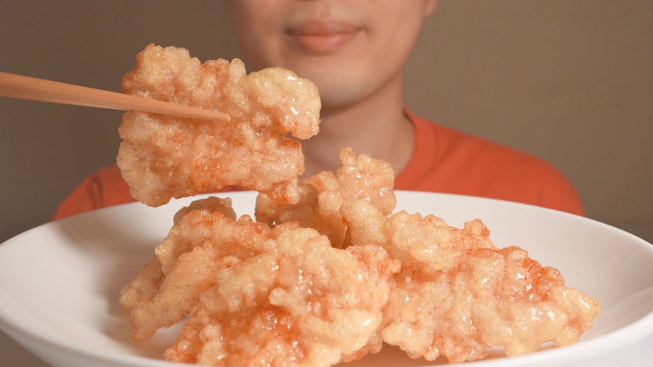 Guo Bao Rou 锅包肉 | ASMR EATing - YouTube