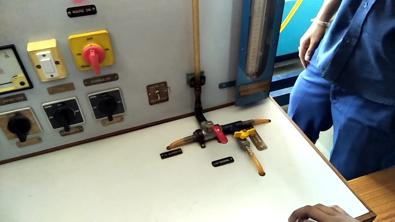 Petrol engine test rig / heat power lab / mechanical engineering - YouTube