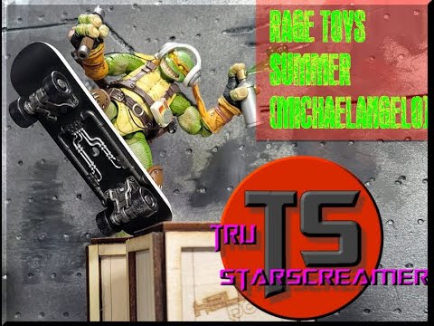 Rage Toys Samurai Force Summer, totally not Michaelangelo Action figure ...