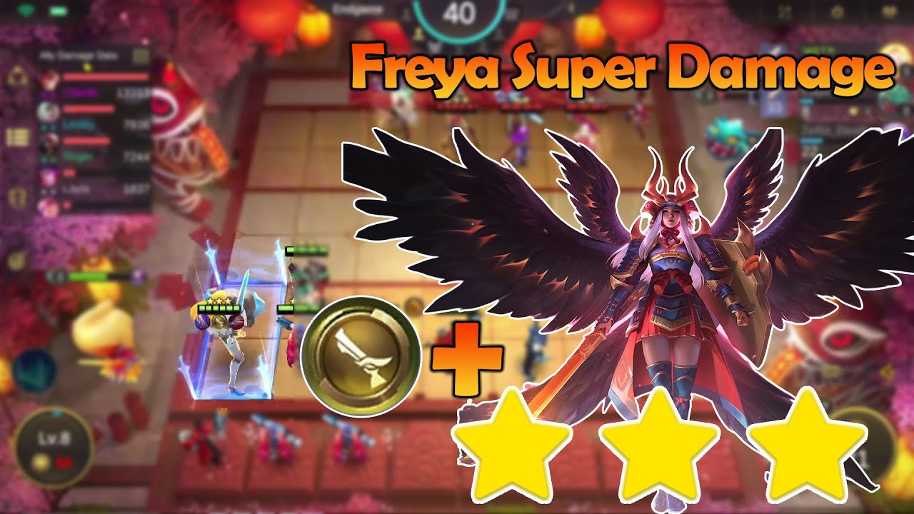 Strongest 3 Star Freya With Gunner crystal!!!!! - YouTube