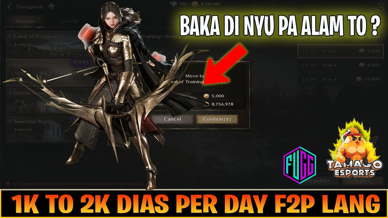 1K TO 2K DIAS KAYA BA PER DAY NG FREE TO PLAY PLAYER ? - YouTube