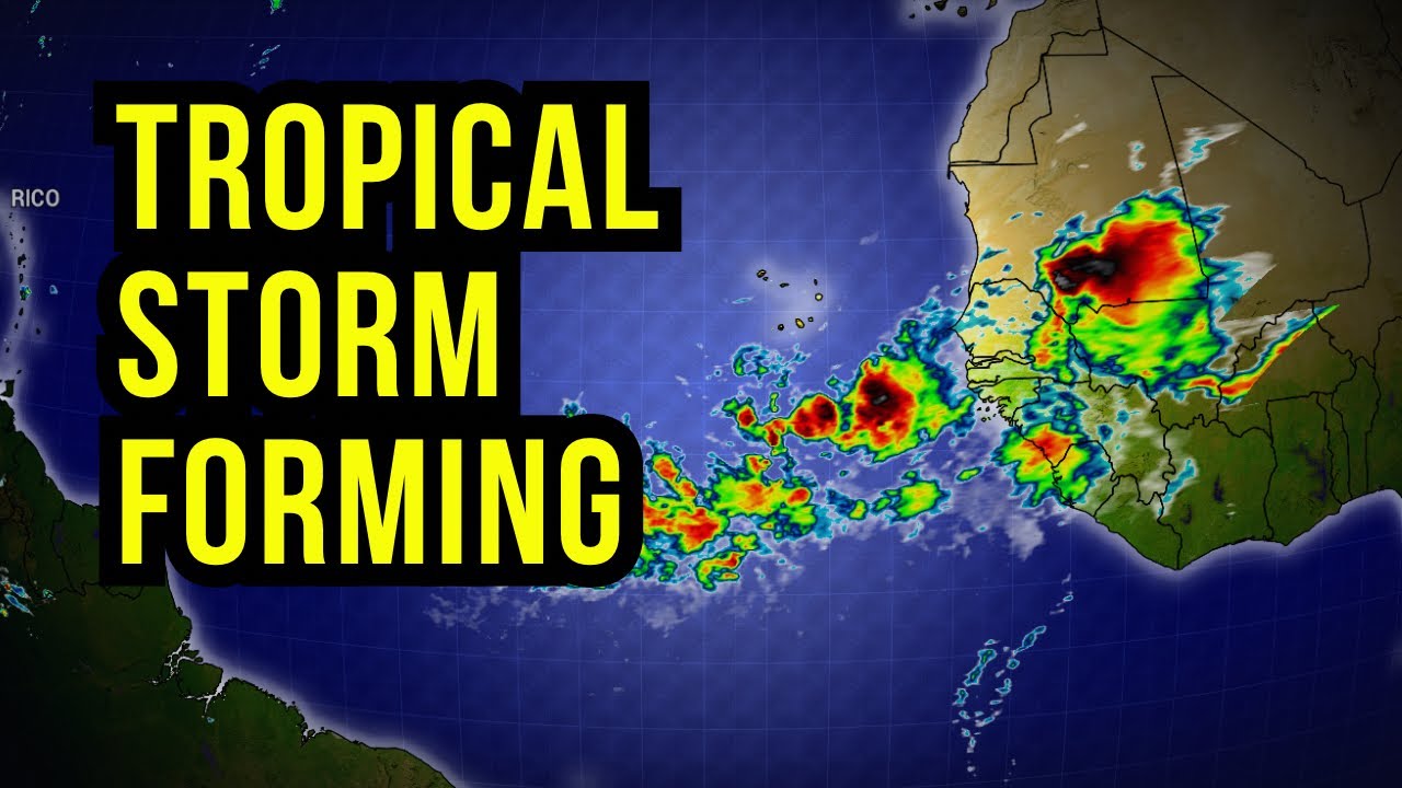 Tropical Storm Gabrielle Forming... - YouTube