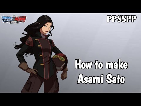 WWE SVR2k11 - Asami Sato Caw Creation Tutorial | PPSSPP | PSP - YouTube