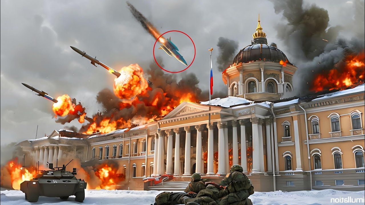 Today, October 12th! The Russian presidential palace suddenly collapsed ...