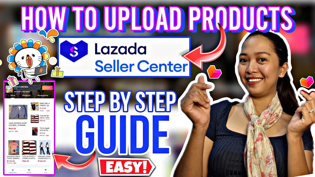 HOW TO UPLOAD PRODUCTS IN LAZADA SELLER CENTER APP / STEPS BY STEP ...