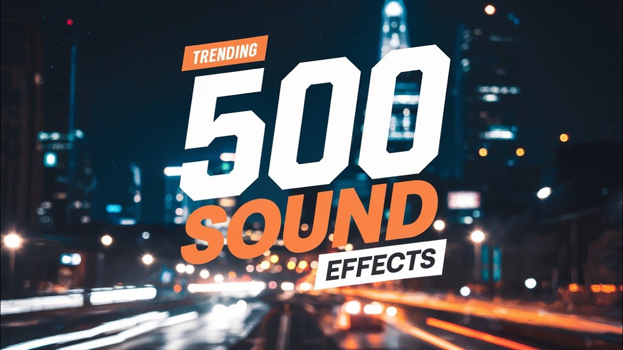 Premium Sound Effects / To Enhance Your Videos 10x 🚀.. - YouTube