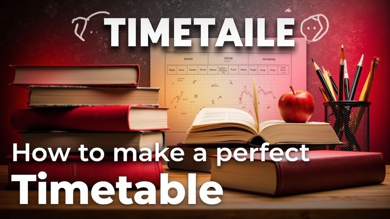 How To Make a perfect Timetable | Board exam | UPSC , other competitive ...