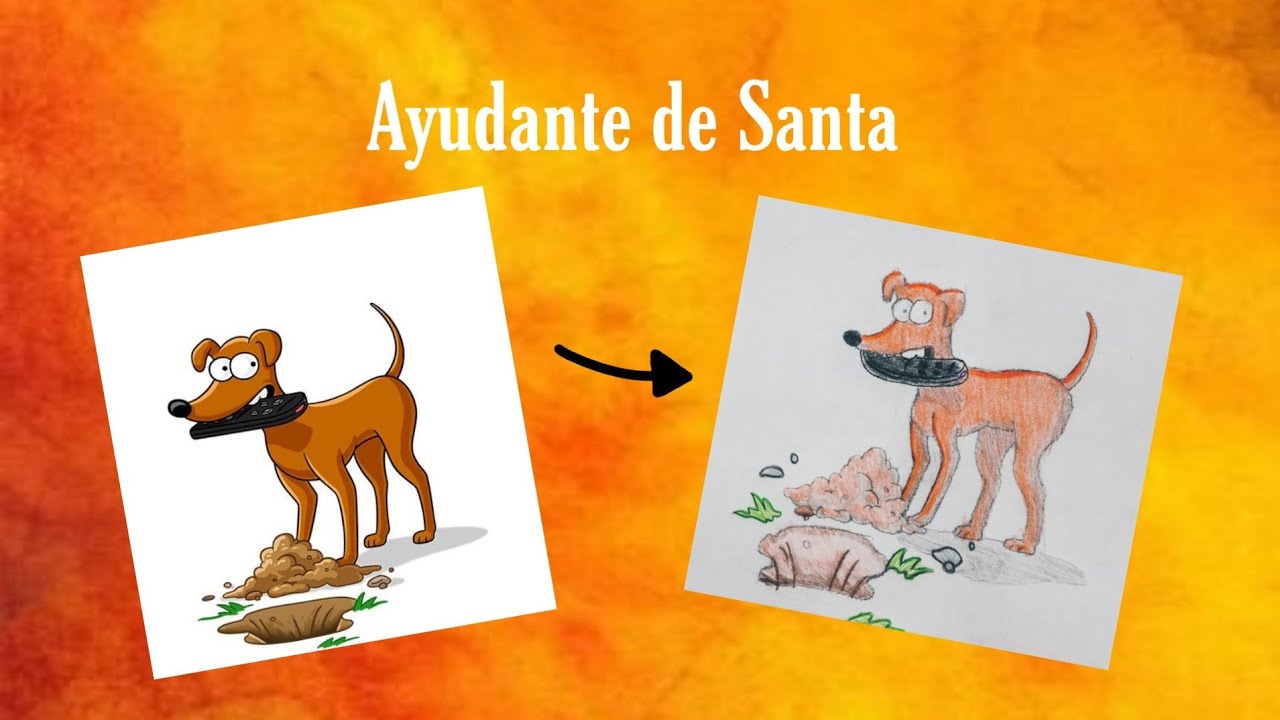 Ayudante de Santa - proceso / Quick Drawing - YouTube