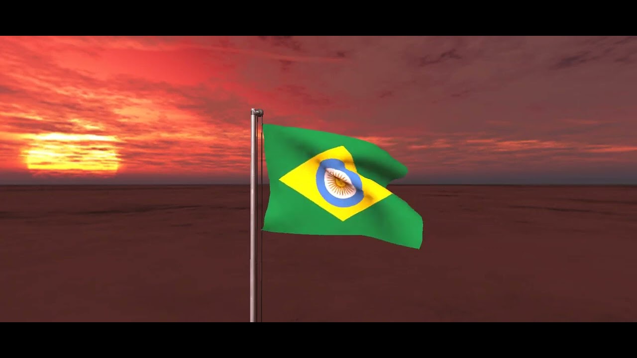 Brazil X Argentina flag mix - YouTube