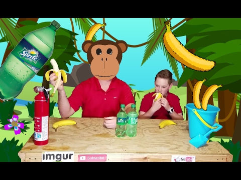 Banana And Sprite CHALLENGE... Done - YouTube