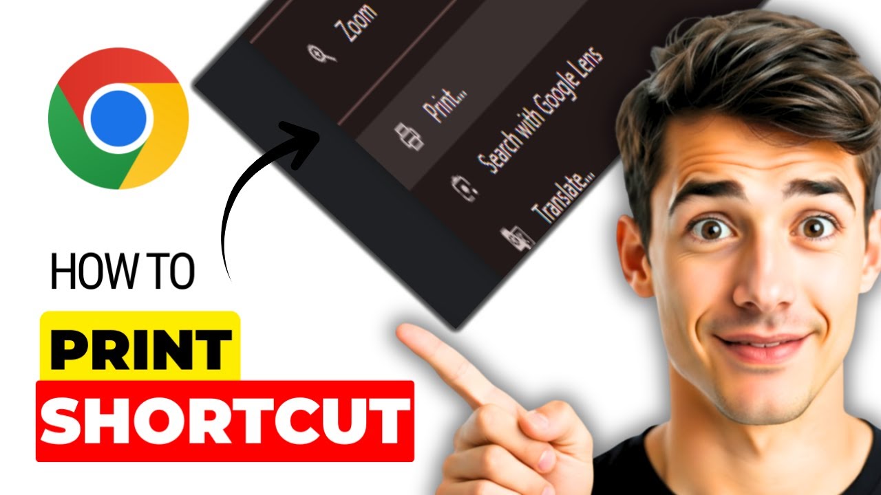 How To Open Printer In Google Chrome With Shortcut Key (Easiest Way ...
