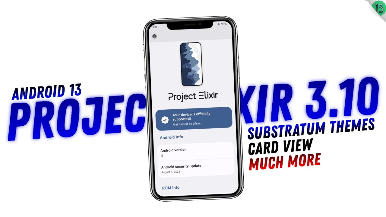 Project Elixir 3.10 - Only Custom ROM with inbuilt Substratum Themes ...