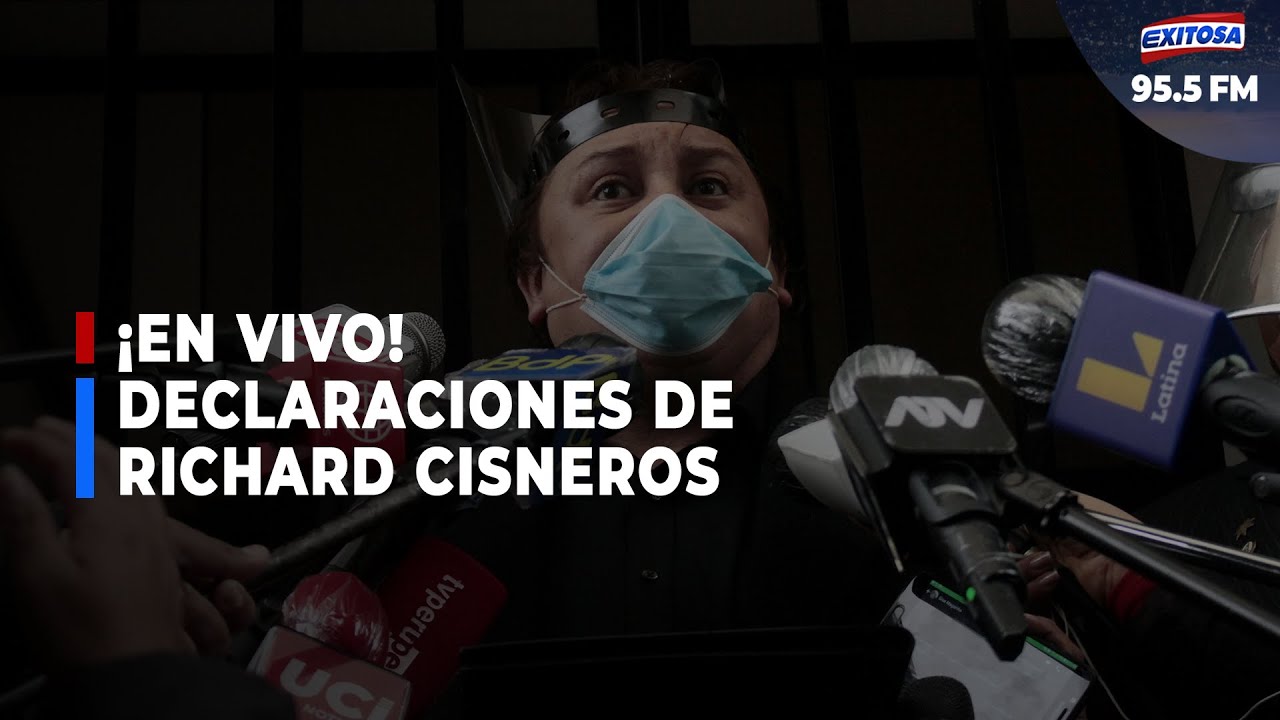 Declaraciones de Richard Cisneros tras difusión de audios del ...