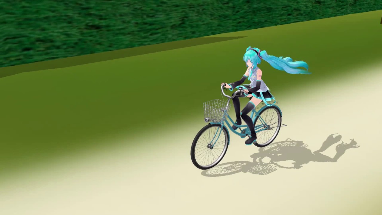 [MMD] Teste de Animação de Bicicleta - YouTube