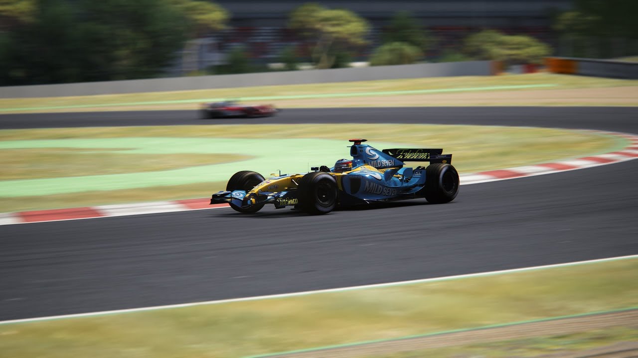 king Fernando Alonso Renault R25 Onboard --- Montmelo - YouTube