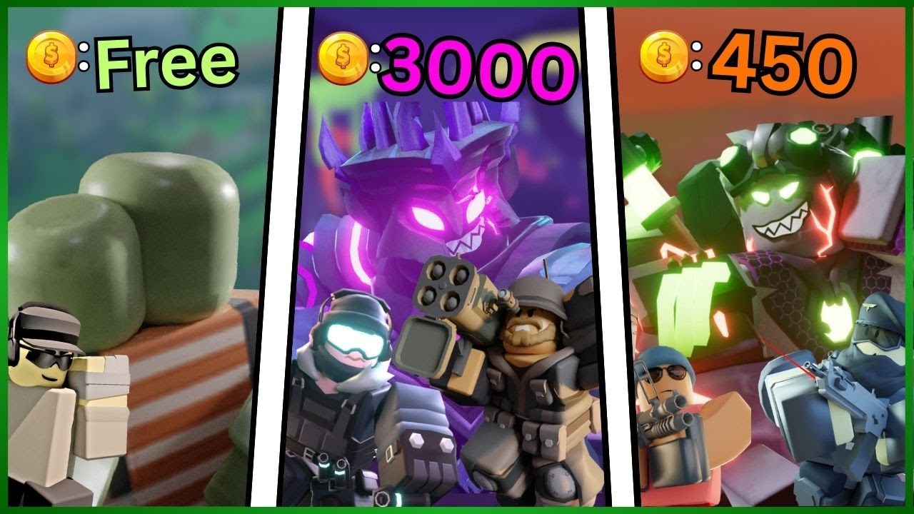 What is the TRUE cheapest loadout for each gamemode? | (Roblox TDS ...