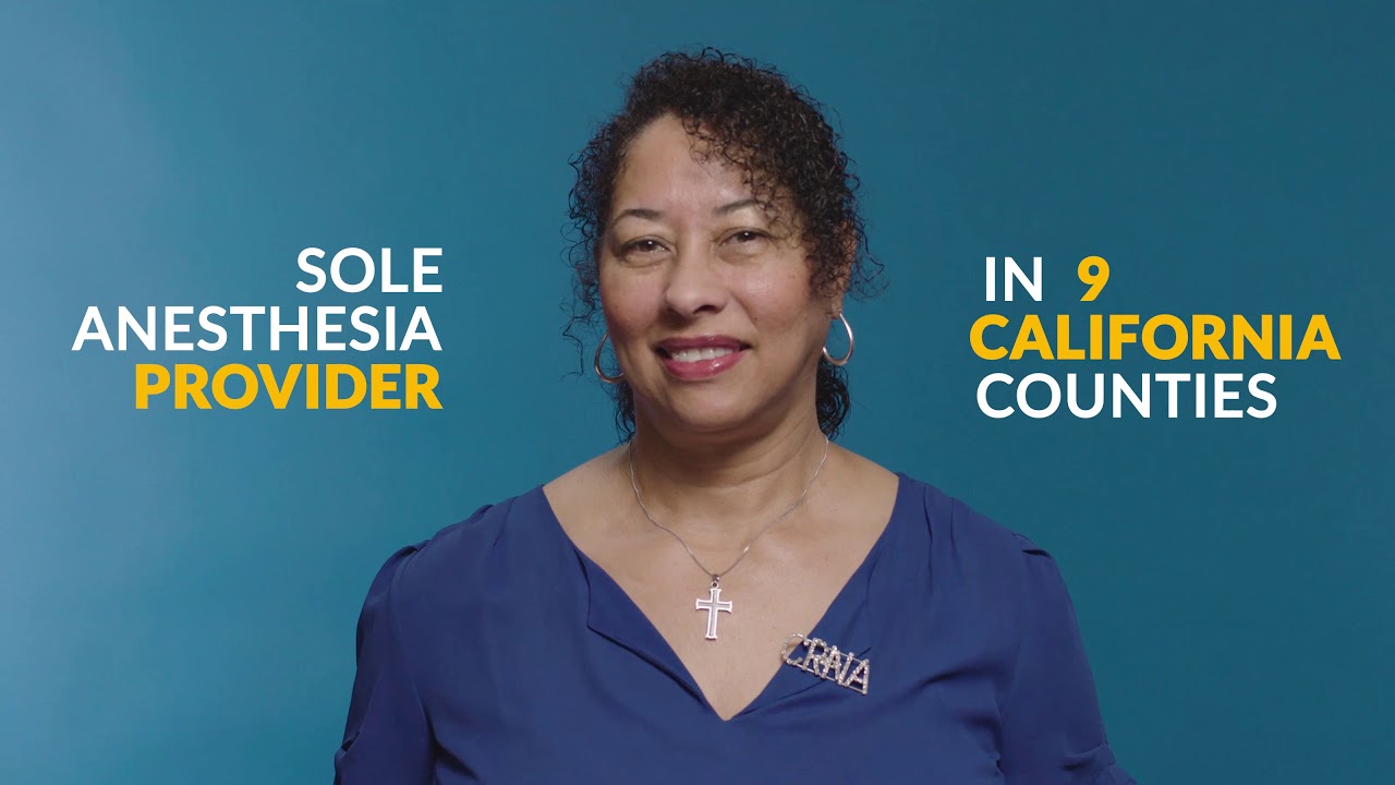 CRNAs: The solution for a healthier California - YouTube