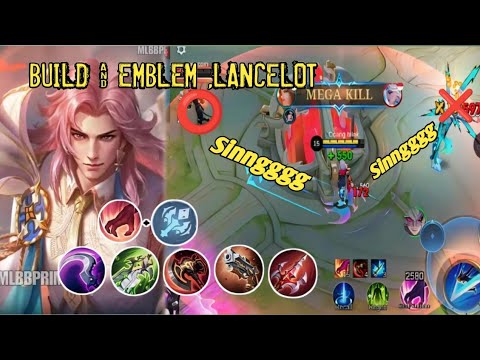 BUILD & EMBLEM LANCELOT TERSAKIT 2024 Lancelot Mobile Legends Bang Bang ...