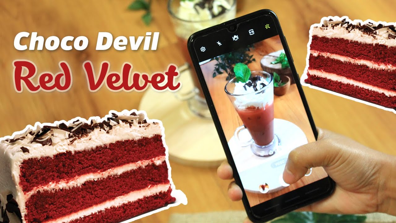 Cara Membuat Choco Devil || Red Velvet Receipt - YouTube