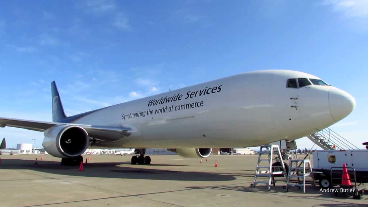 Inside the UPS 767-300F [HD] - YouTube