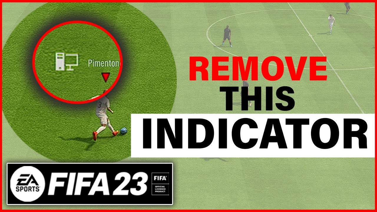 How to REMOVE the Connection INDICATOR in FIFA 23 - YouTube