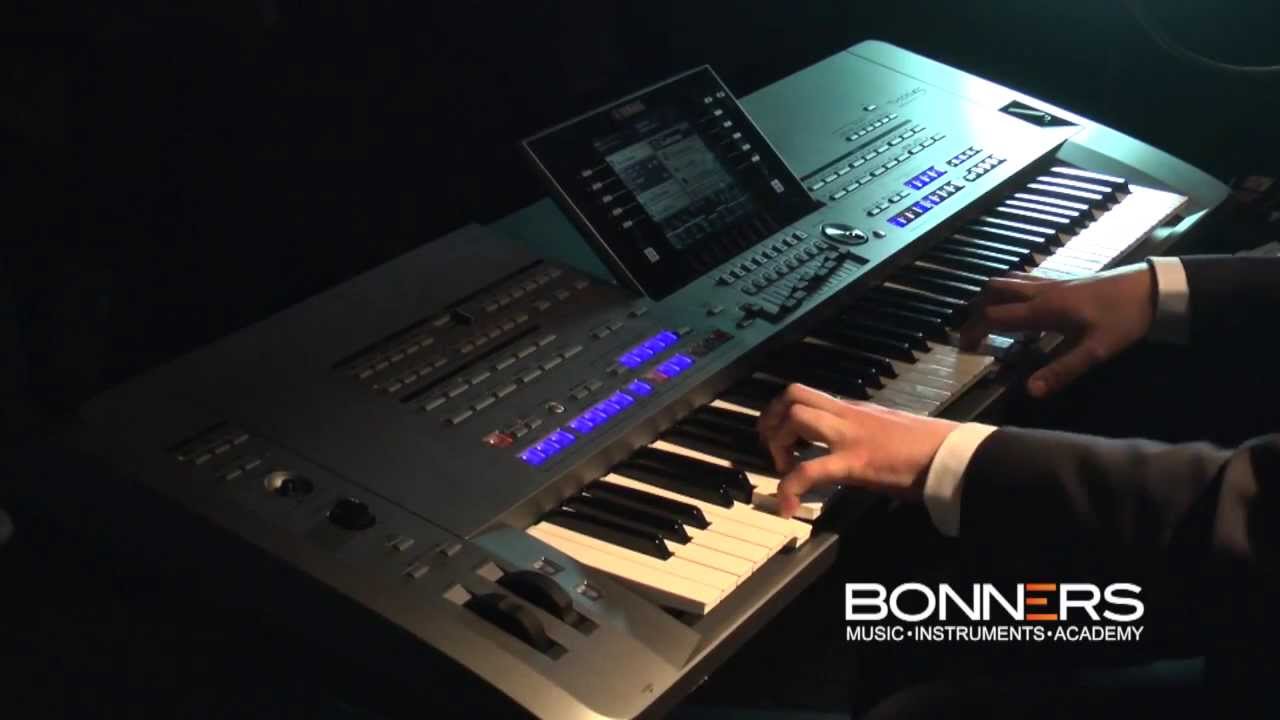 Yamaha Tyros 5 Demo - Orchestral Strings - YouTube