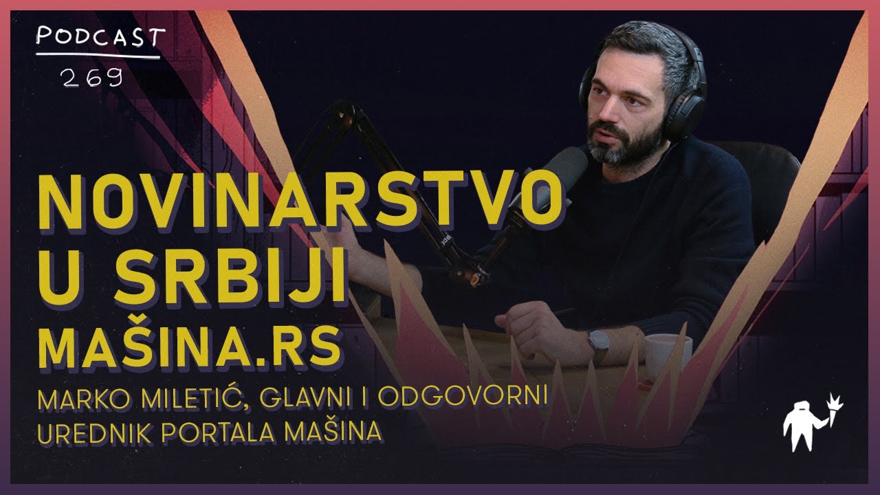 „Novinarstvo je postalo globalno potplaćena profesija” | Marko Miletić ...